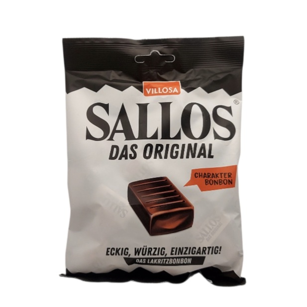 SALLOS ORGINAL, Villosa, Saltlakrits, Bloody Jasper - Lakritshandel.se